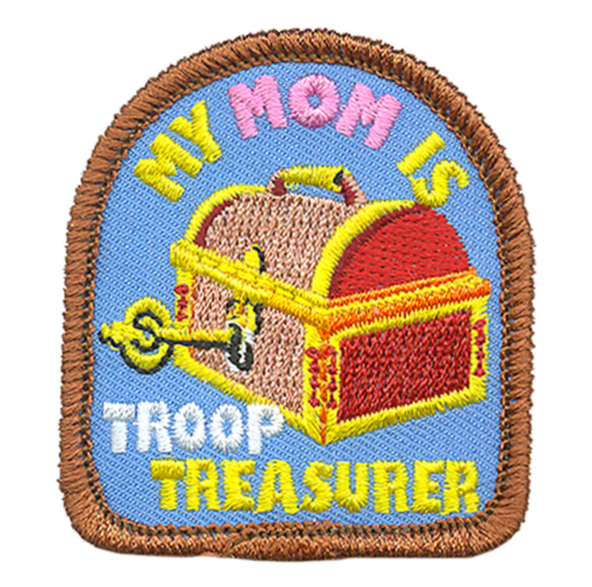 My Mom is Troop Treasurer Patch – Girl Scout News and Activities