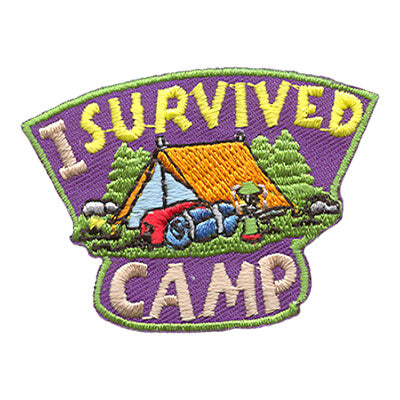 I Survived Camp Patch – Girl Scout News and Activities