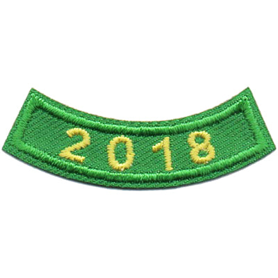 2018 Green Year Rocker Patch – Girl Scout News and Activities